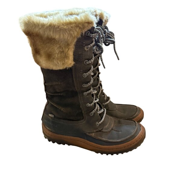 Merrell | Shoes | Merrell Size 75 Black Brown Decora Prelude Waterproof ...